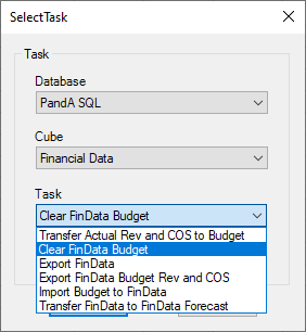 Executing Cube Tasks in PowerExcel