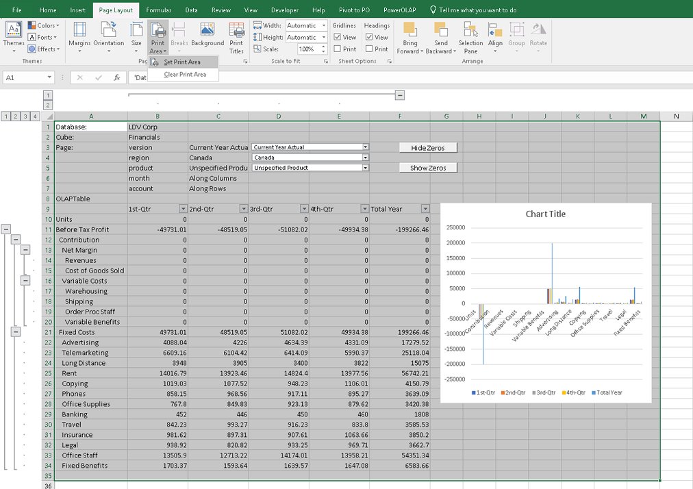Automated Printing via Print Report Set function