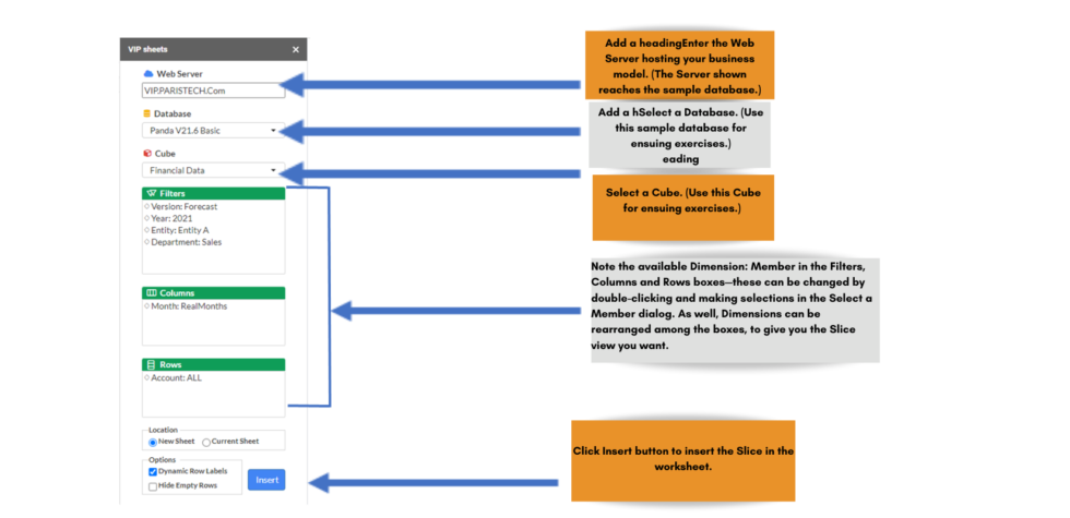 Google VIP sheets – Quick Steps to Create a Slice - PARIS Tech