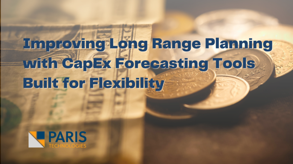 Improving Long Range Planning with CapEx Forecasting Tools Built for ...